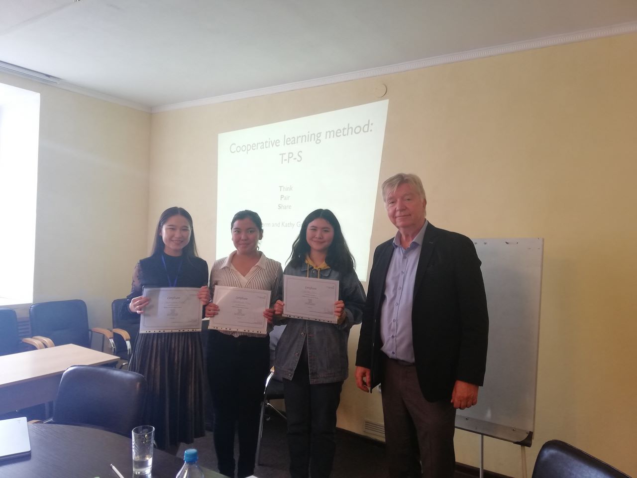 Meeting with a professor from Germany - West university